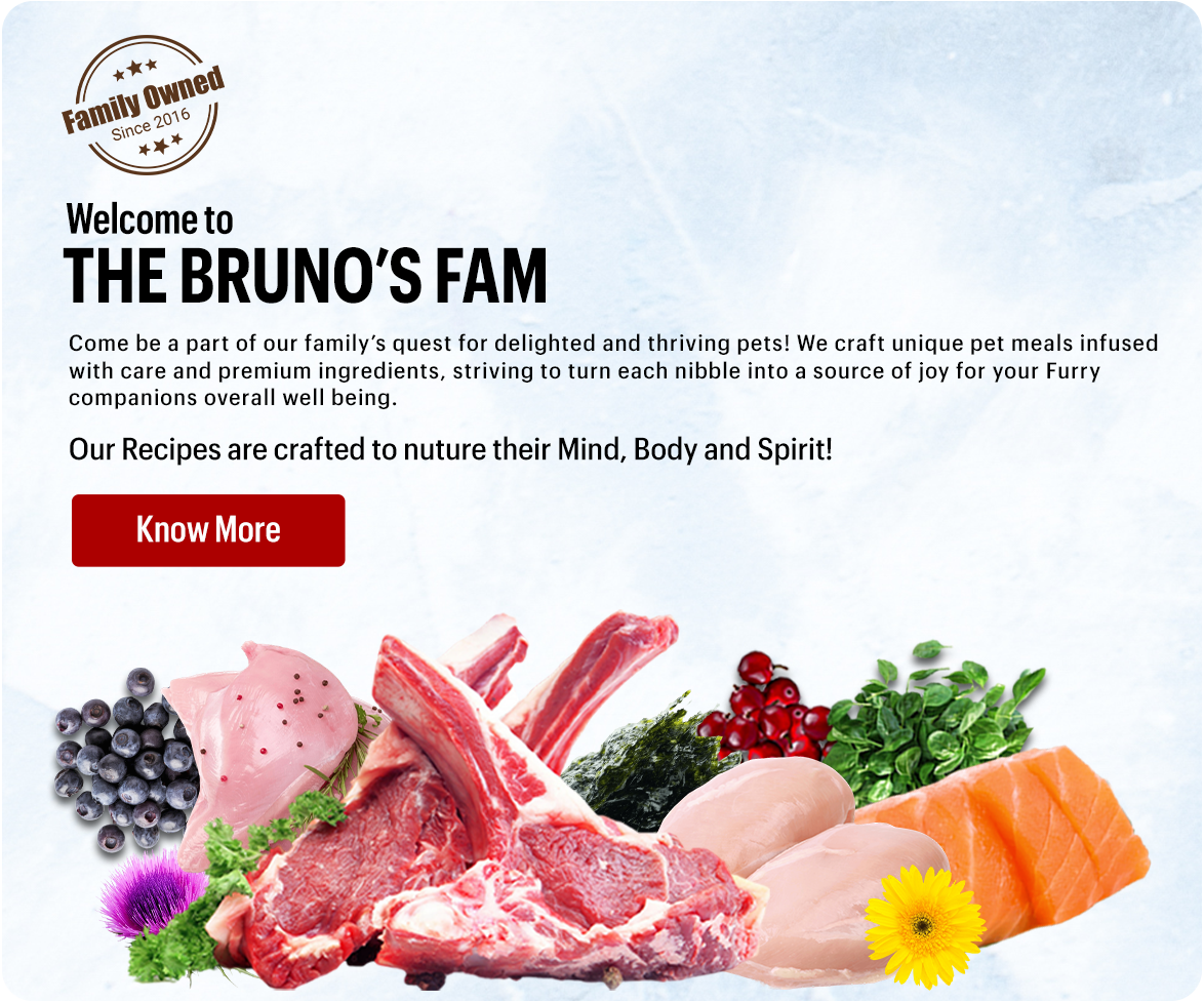 Bruno's Wild Essentials | Pet Food | Family Owned since 2016