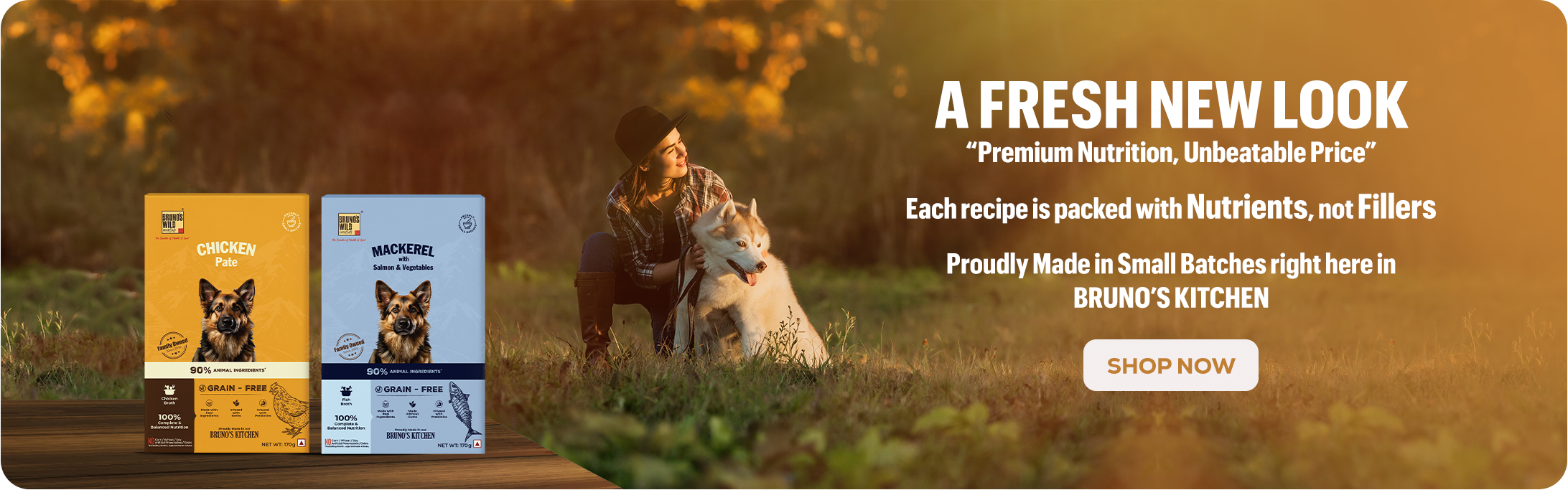 Bruno's Wild Essentials | Pet Food | Family Owned since 2016